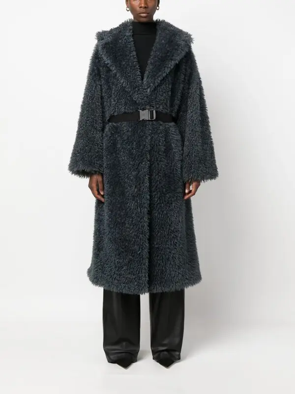 Ermanno Scervino Shearling Teddy Coat