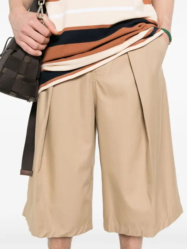 Loewe Cropped Pleated Trousers