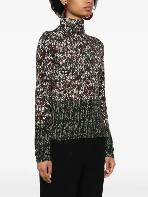 Loewe Jersey Turtleneck Sweater - Multicolour