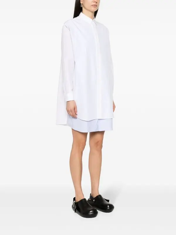 Loewe Cotton And Silk Blend Shirt Dress