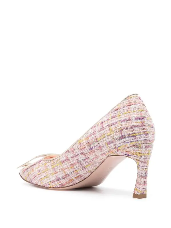 ROGER VIVIER Trompette Knitted Pumps