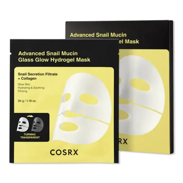 COSRX Advanced Snail Mucin Glass Glow Hydrogel Mask - One-color
