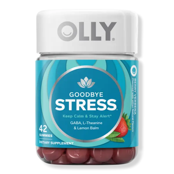 OLLY Goodbye Stress Gummy Supplement With L-theanine - One-color
