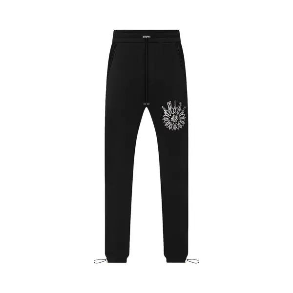 Amiri Crystal Stick Poke Sweatpants