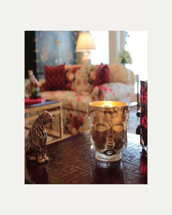 THOMPSON FERRIER 40 Oz Croesus Golden Buddha Candle - Gold
