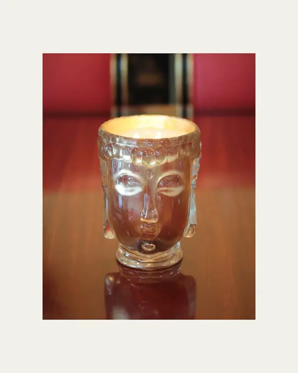 THOMPSON FERRIER 40 Oz Croesus Golden Buddha Candle - Gold