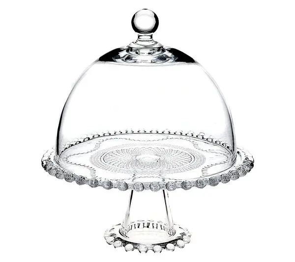 GODINGER Chesterfield Wide Cake Dome - One-color