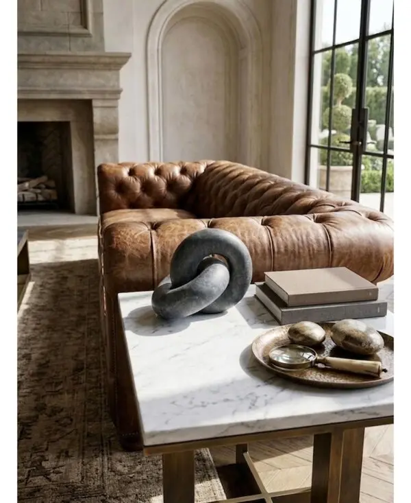 GAURI KOHLI Munich Marble Knot Sculpture