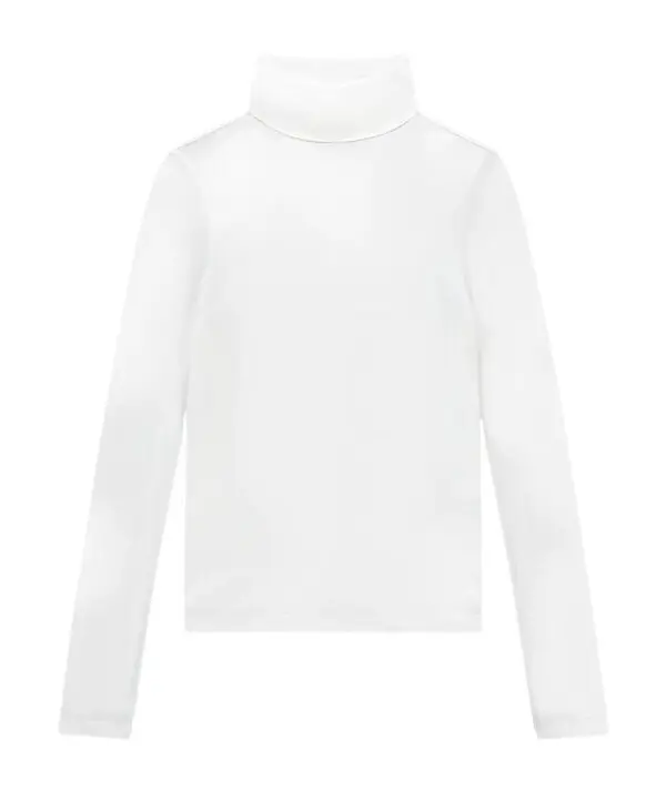 FLORE FLORE Dinah Turtleneck Top - White