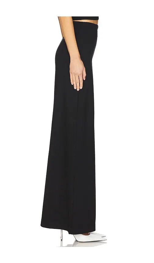 Ripley Rader Ponte Knit Wide Leg Pant - Black | Editorialist display picture 1