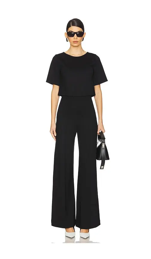 RIPLEY RADER Ponte Knit Short Sleeve Top