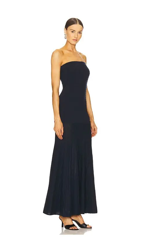 Line & Dot Arlo Tube Dress - Navy | Editorialist