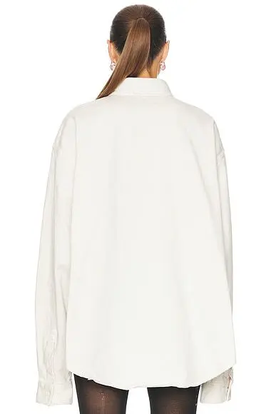Balenciaga Large Fit Long Sleeve Shirt