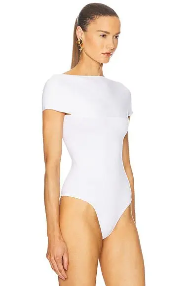 Khaite Basile Bodysuit - Glaze