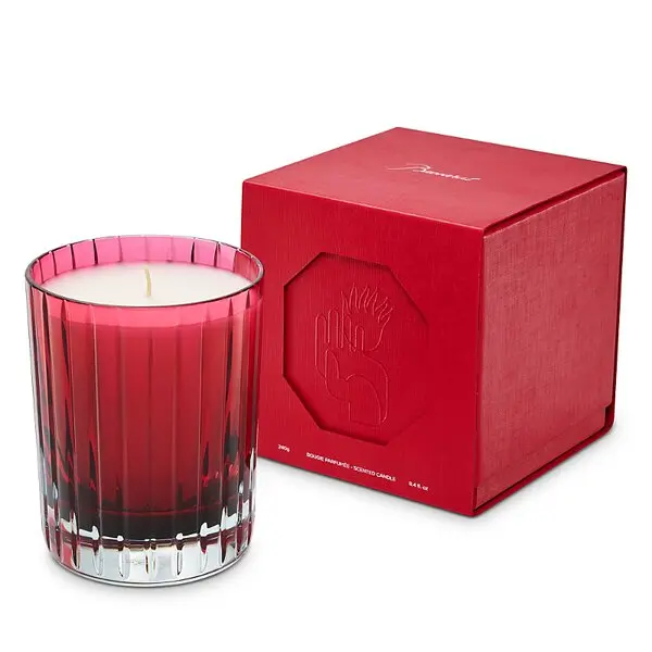 THE MARTHA, BY BACCARAT Four Elements Scented Candle, 8.4 Oz - Red