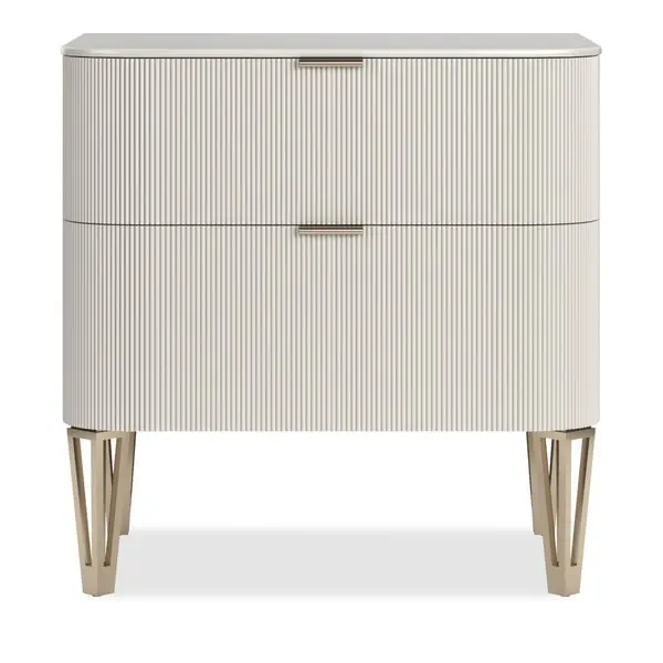 CARACOLE True Love 26 Nightstand - Matte Pearl