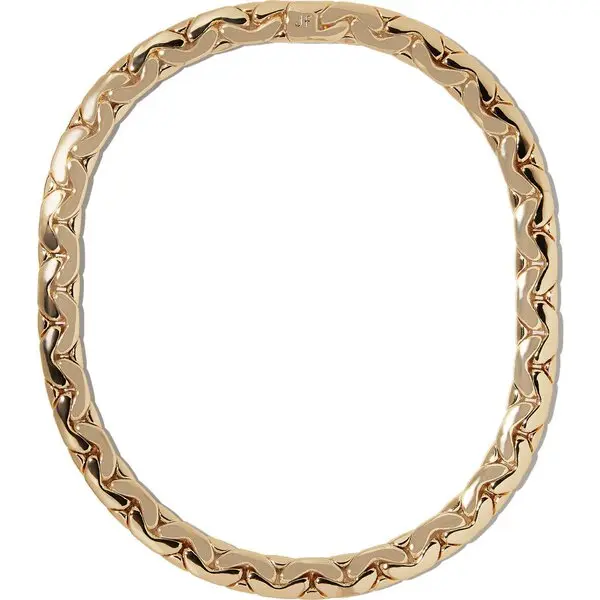 JENNIFER FISHER Tribeca Chain Necklace - Yellow Gold