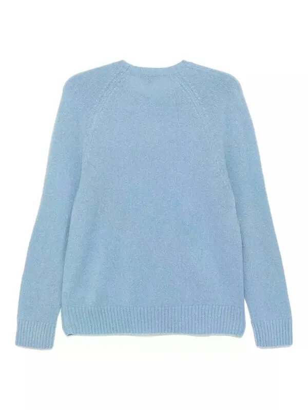 JAMES PERSE Textured Cashmere Sweater - Blue
