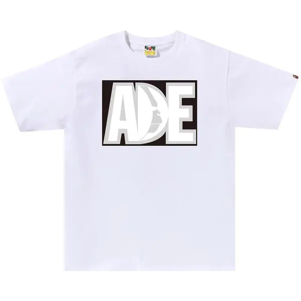 A BATHING APE Ape Box Tee - White