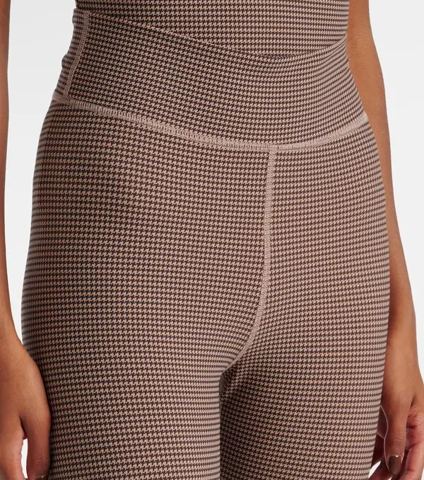 The Upside Bohemia Houndstooth High-rise Leggings