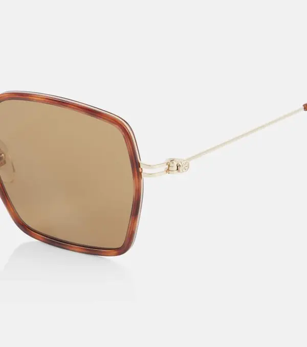 Gucci Logo Square Sunglasses