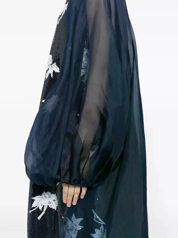 SHATHA ESSA All-over Crystal Embellishment Gown