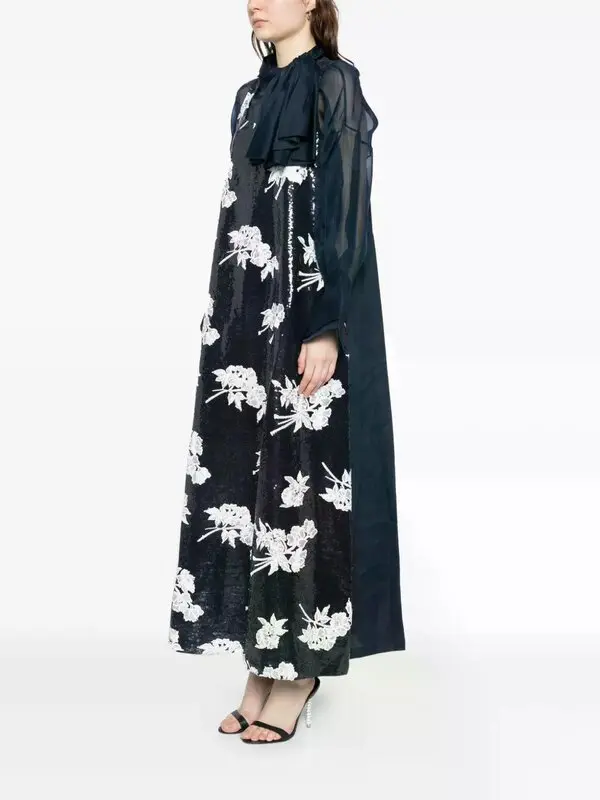 SHATHA ESSA All-over Embellished Dress
