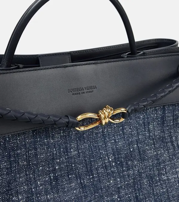 Bottega Veneta Andiamo Large Tote Bag - Blue