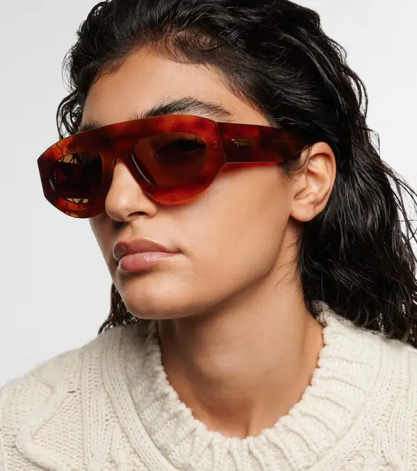 Bottega Veneta Shield Sunglasses