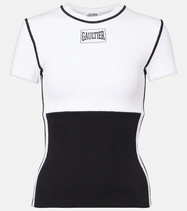 JEAN PAUL GAULTIER Logo T-shirt - White