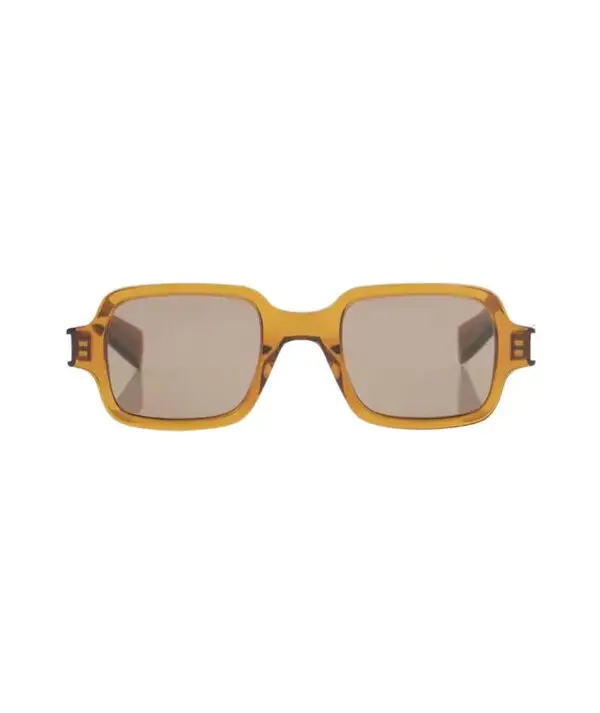 Saint Laurent Sl 720 Rectangular Sunglasses - Brown
