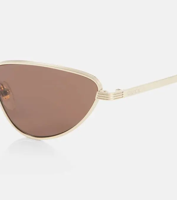 Gucci Logo Cat-eye Sunglasses