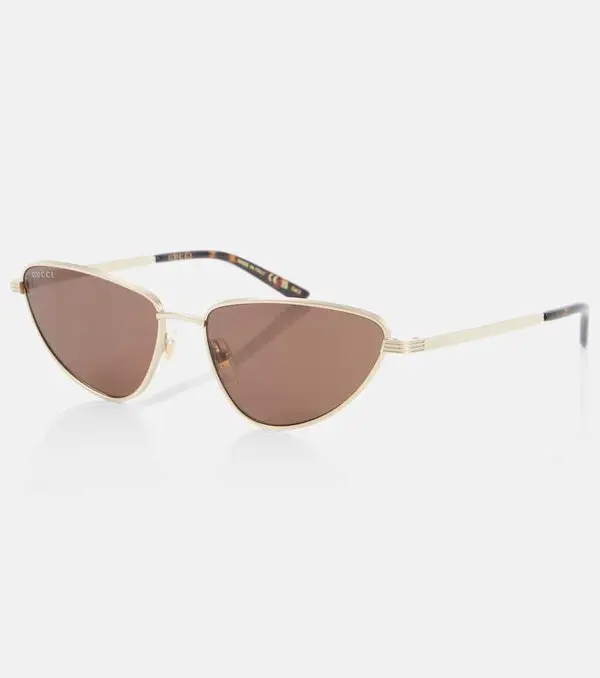 Gucci Logo Cat-eye Sunglasses