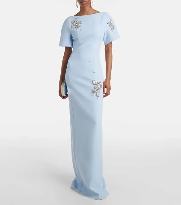 safiyaa blue dress Safiyaa - Aleah Azure Blue Long Dress FR40 - US8 main image 0