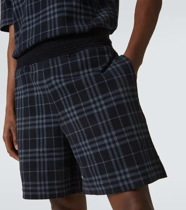 Burberry Checked Shorts