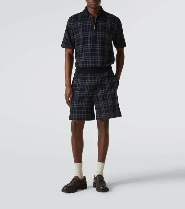 Burberry Checked Shorts