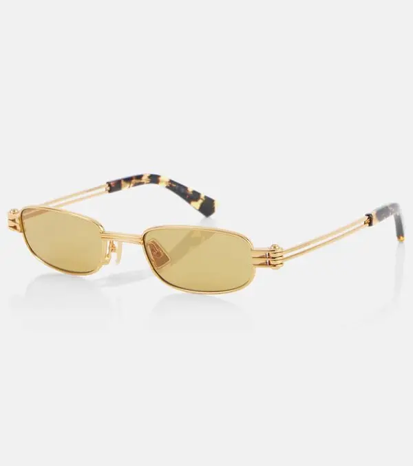 Bottega Veneta Rectangular Sunglasses