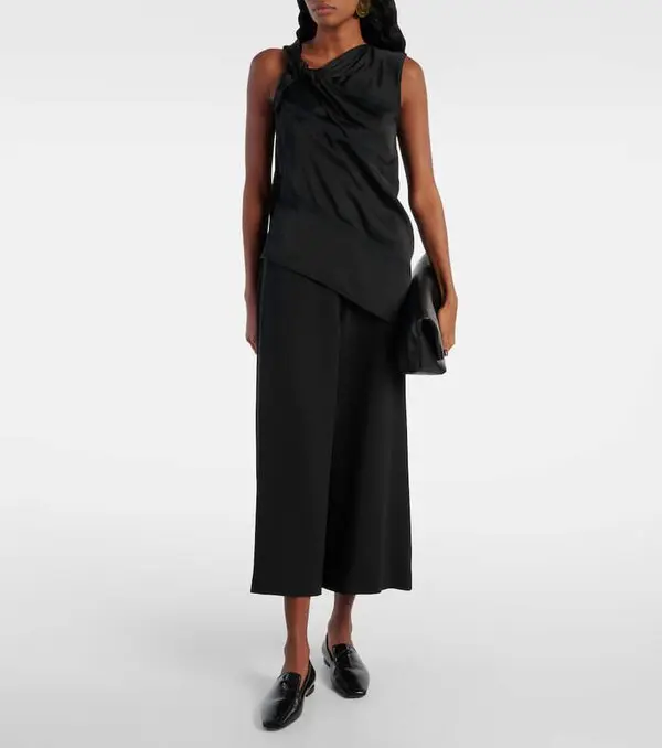 FFORME High-rise Crepe Culottes
