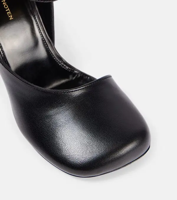 Dries Van Noten 95 Leather Pumps - Black