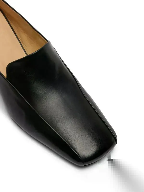 Marsèll Spazzola Brushed-leather Mules - Black
