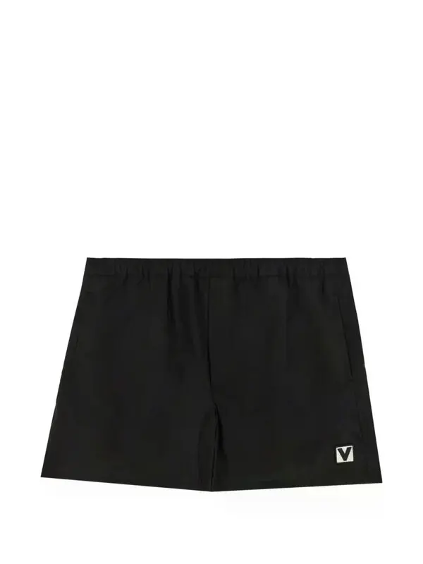 Valentino Garavani Chez-patch Swim Shorts - Black