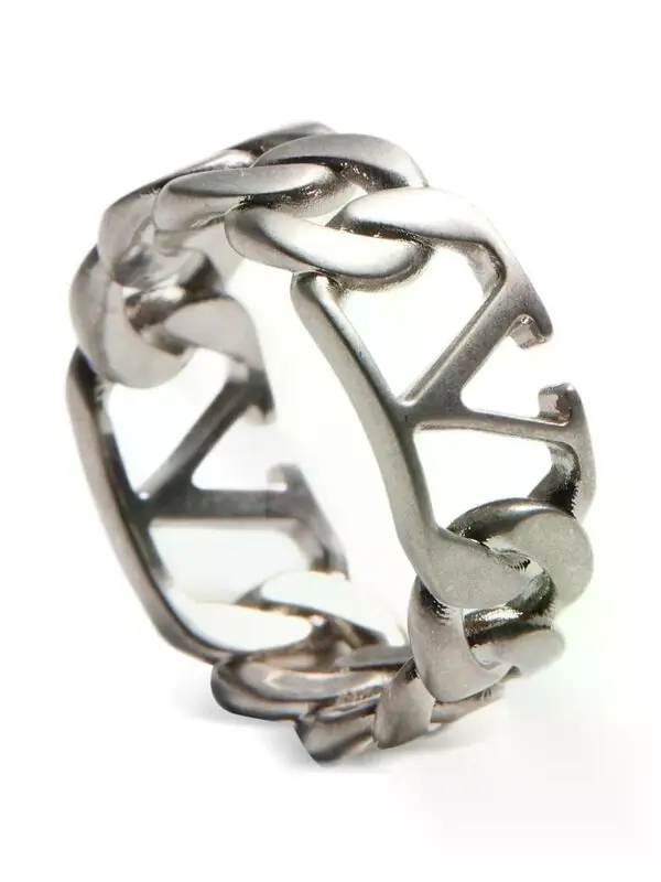 Valentino Garavani Vlogo Signature Metal Ring