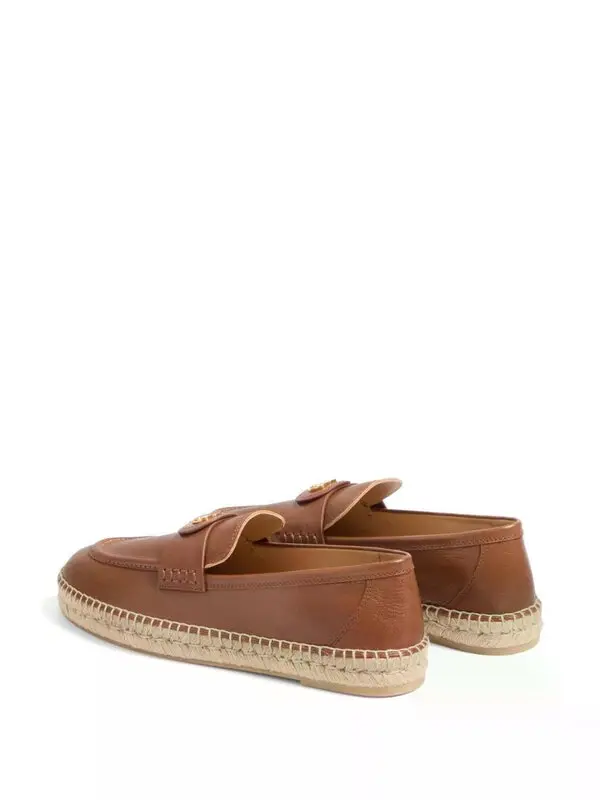 Valentino Garavani Palm Avenue Loafers - Brown
