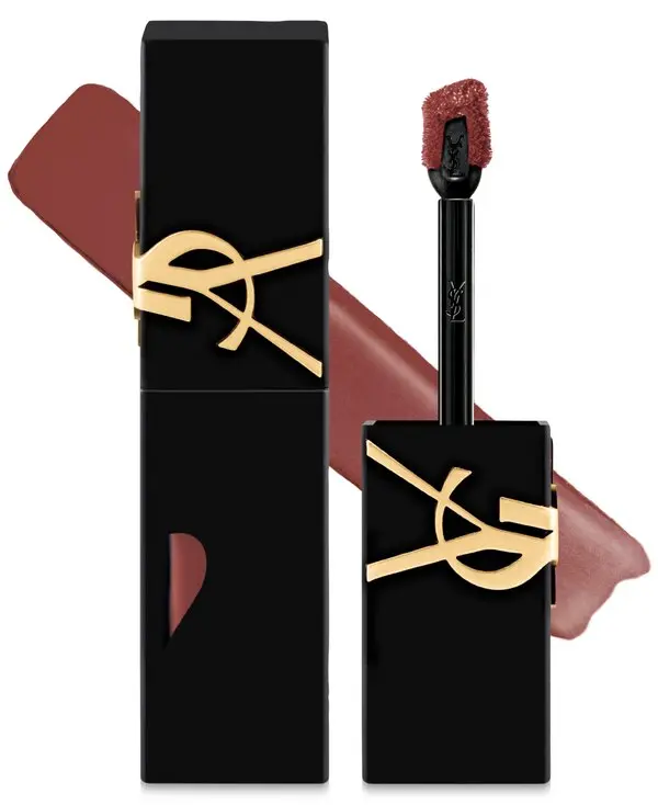 Saint Laurent The Inks Blurring Matte Liquid Lip Stain - Brown Elevation