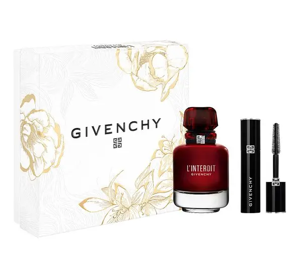 Givenchy 1.7oz L'interdit Rouge Edp & Mini Mascara Set - One-color