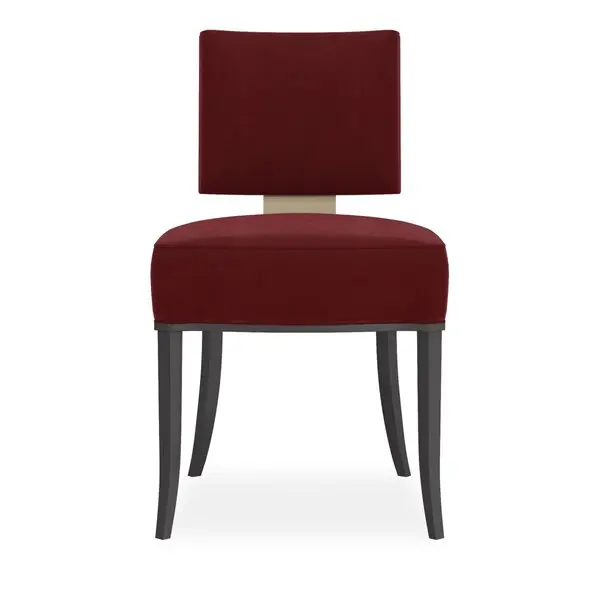 CARACOLE Reserved Seating Side Chair Red