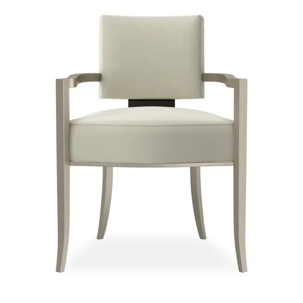 CARACOLE Reserved Seating Arm Chair Cream
