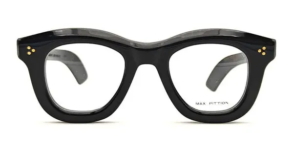 MAX PITTION Casse Wellington Eyeglasses - Black