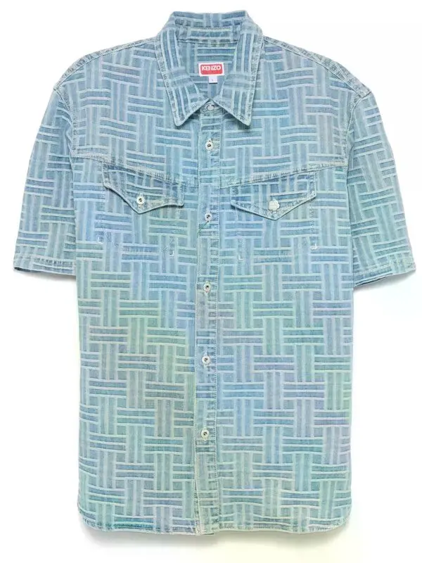Kenzo Weave Denim Shirt