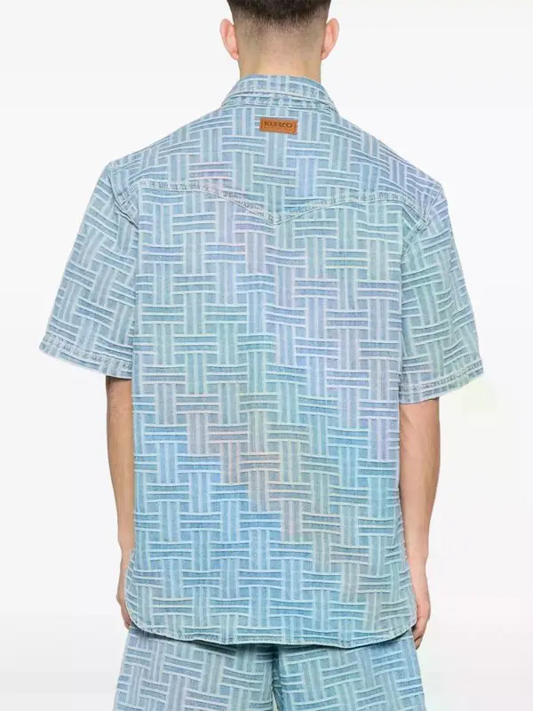 Kenzo Weave Denim Shirt